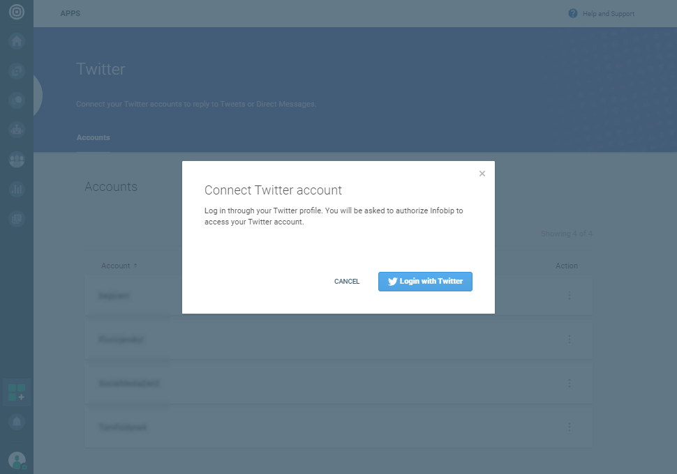 Login Using Your Twitter Account